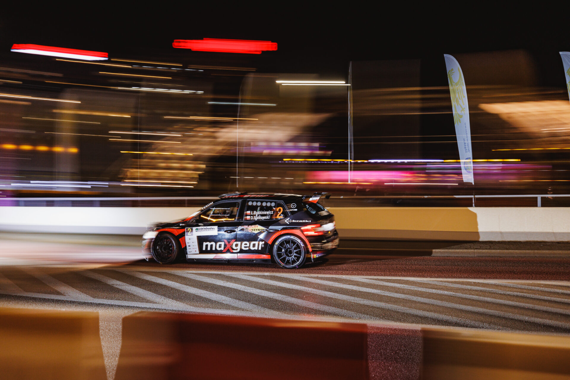 Byśkiniewicz and Siatkowski fastest around the Spodek Arena • Rajd ...